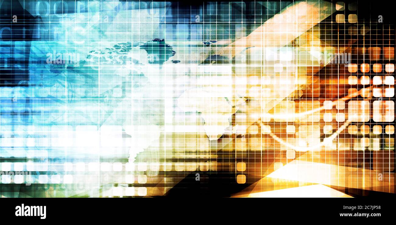 System Integration Computer Interface as a Business Concept Stock Photo ...