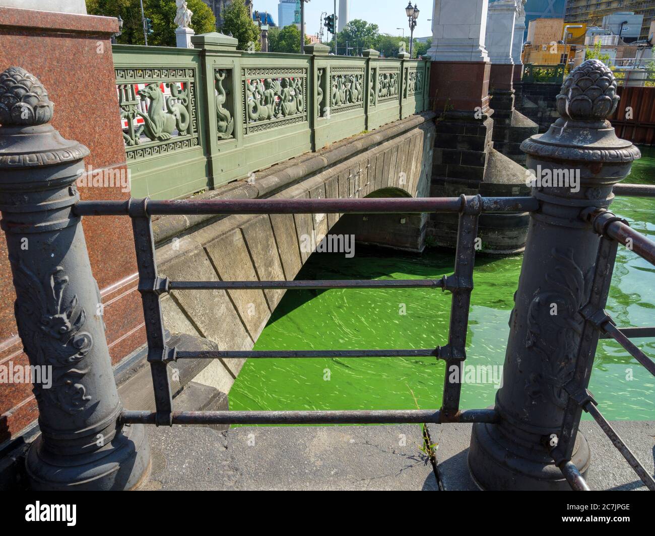 Bridge over Spree Canal at Berlin Palace, Berlin, Germany Stock Photo ...