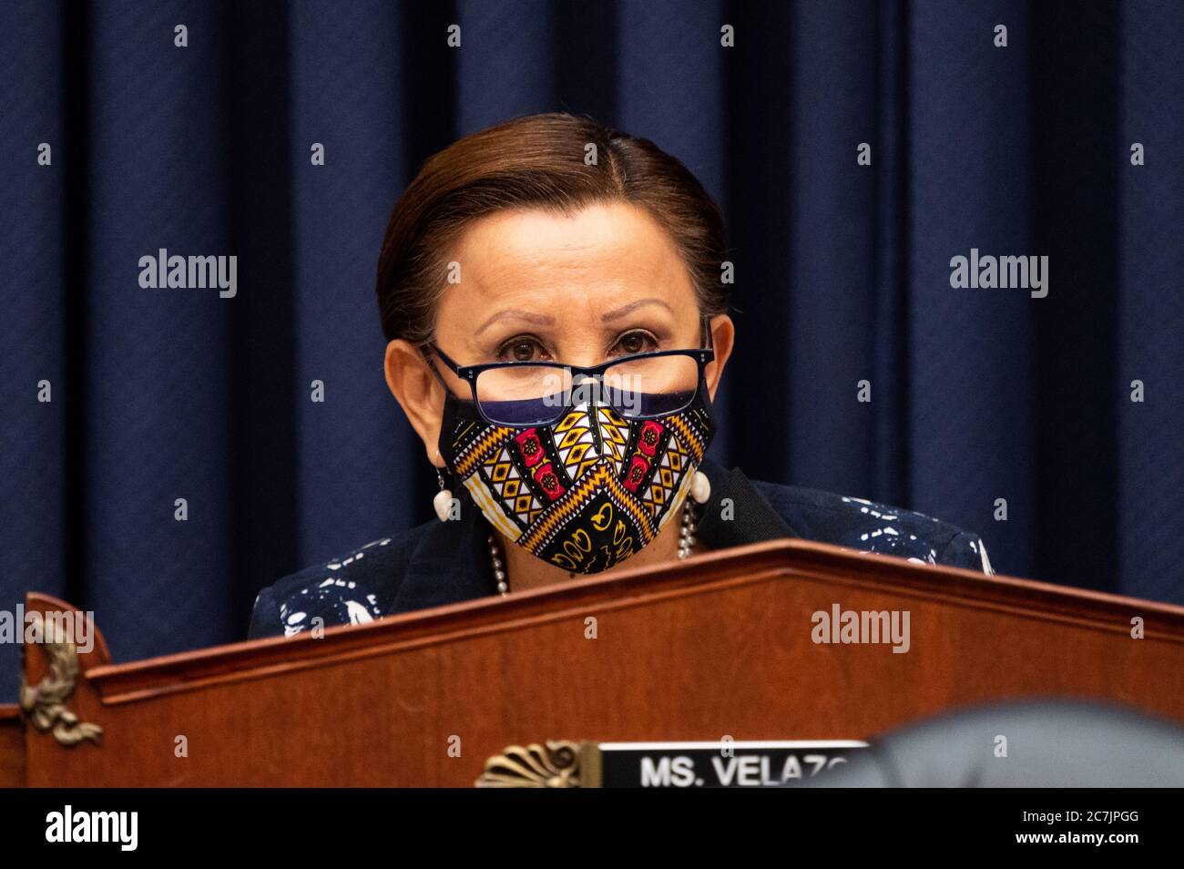 Washington, United States. 17th July, 2020. U.S. Representative, Nydia ...