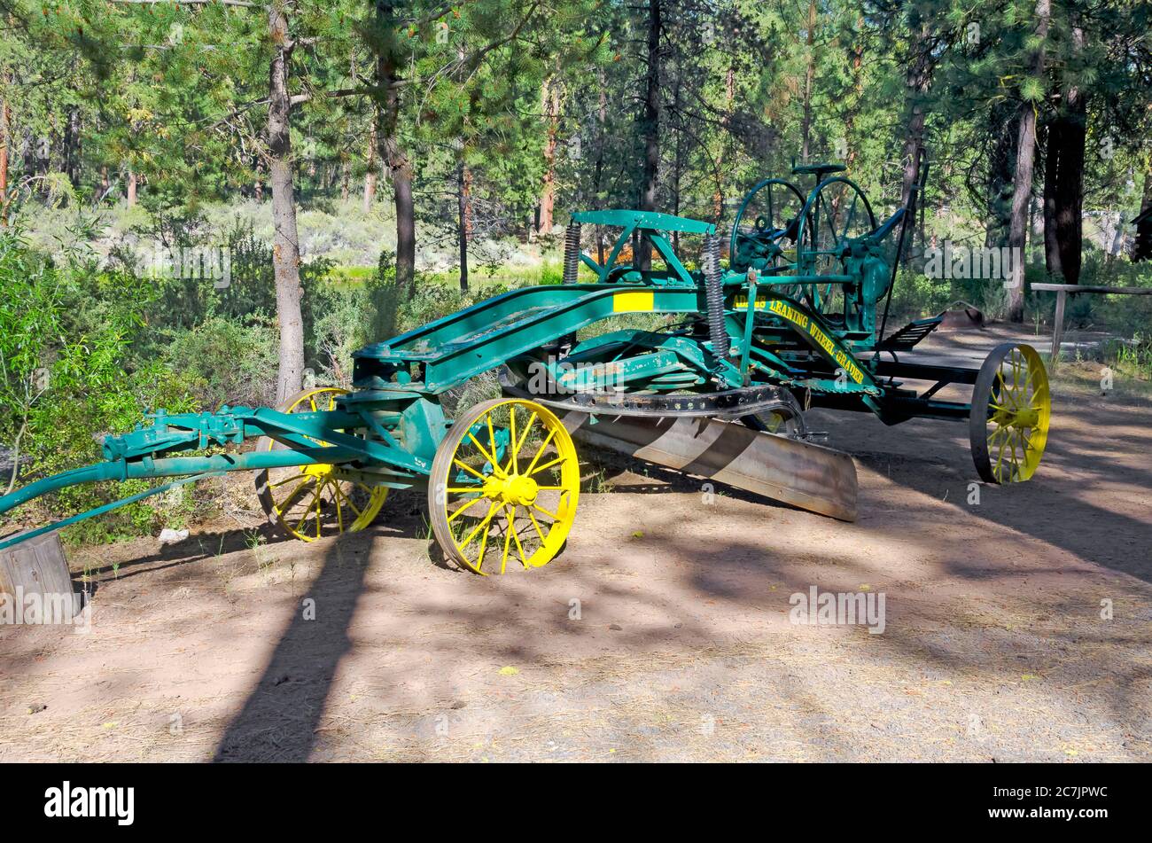 Machines used in Logging, at the Logging Museum in Collier Memorial ...