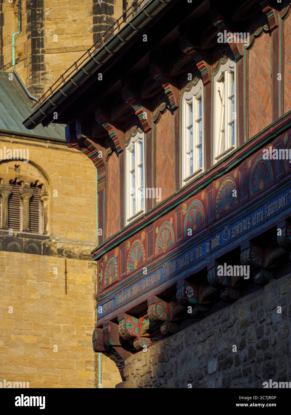 Old town of Goslar, UNESCO World Heritage, Lower Saxony, Germany Stock ...