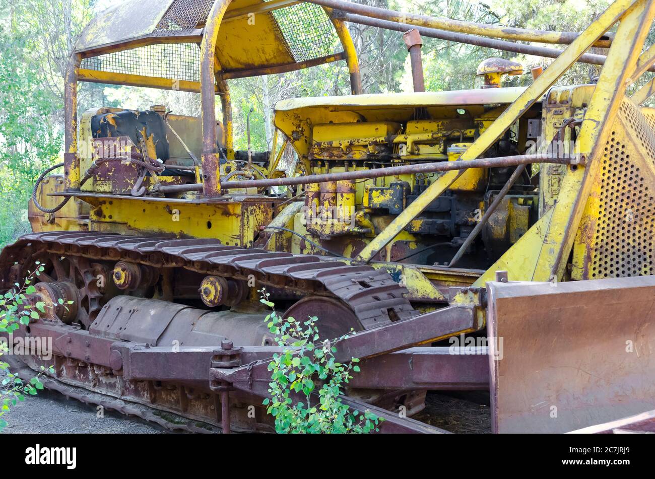 Machines used in Logging, at the Logging Museum in Collier Memorial ...