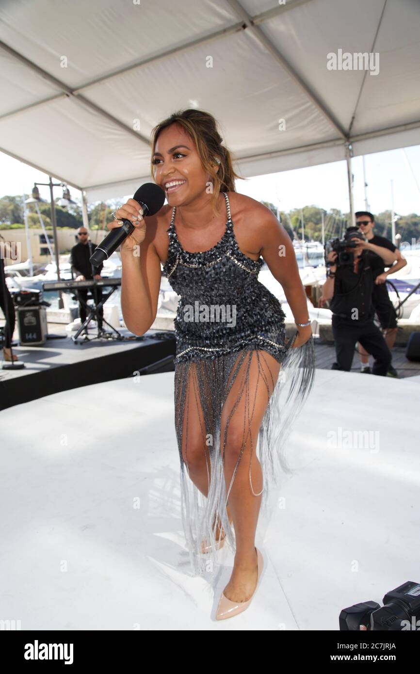 Australian singer Jessica Mauboy performs live at the Sony Foundation’s ...