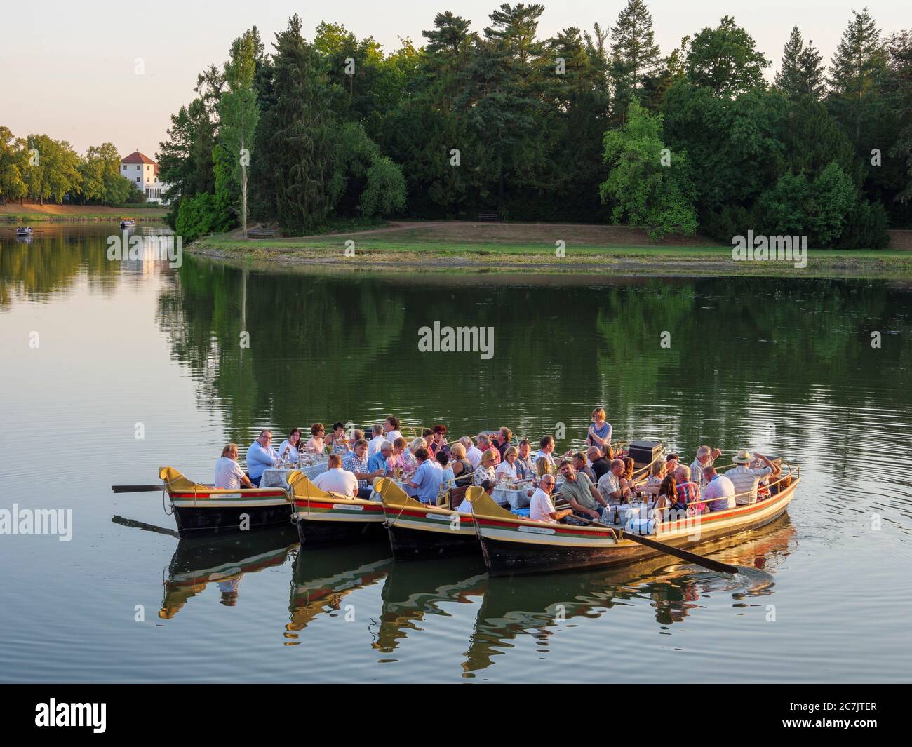 German barges hi-res stock photography and images - Alamy
