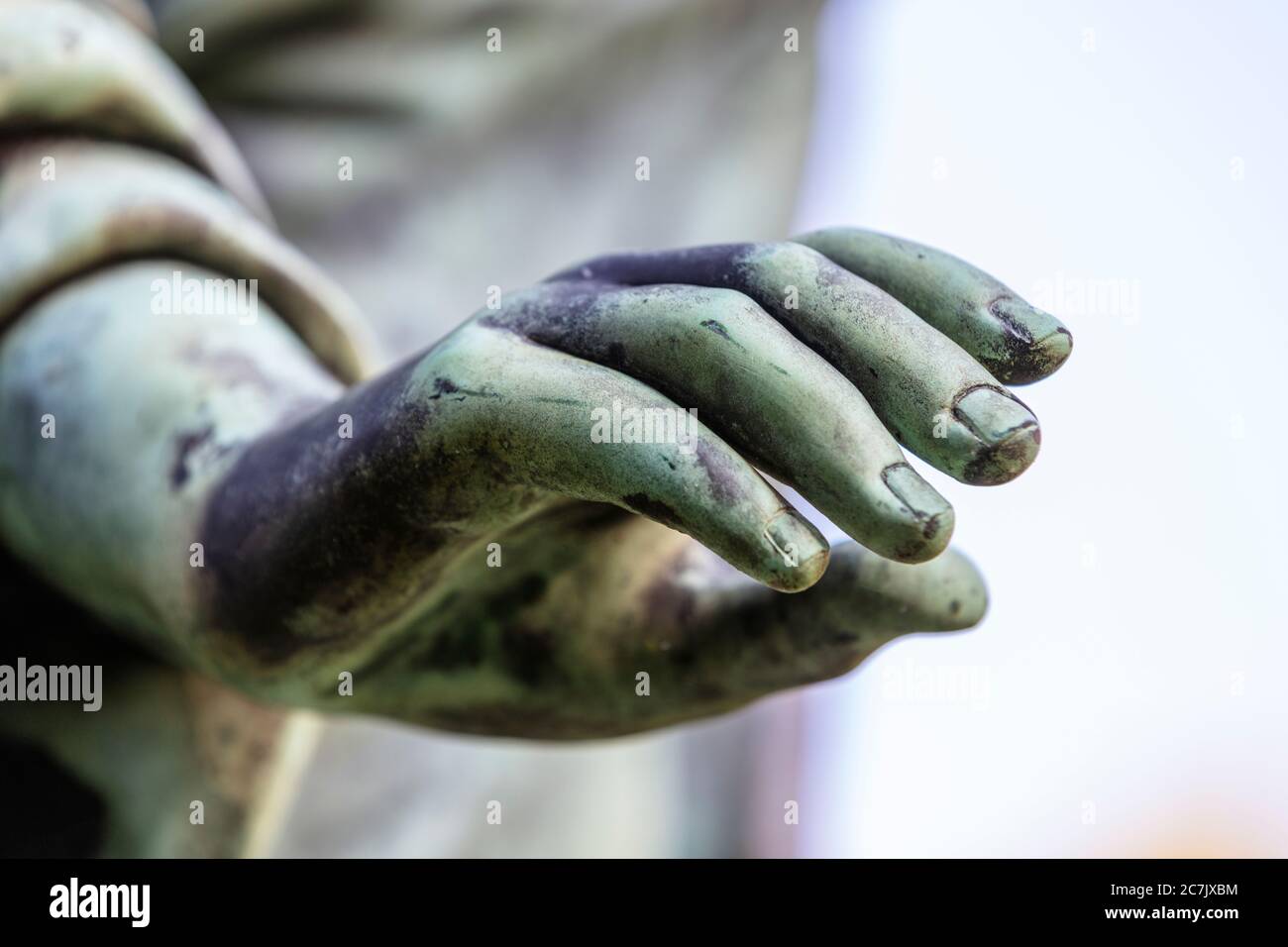 Angel figurine hand hi-res stock photography and images - Alamy