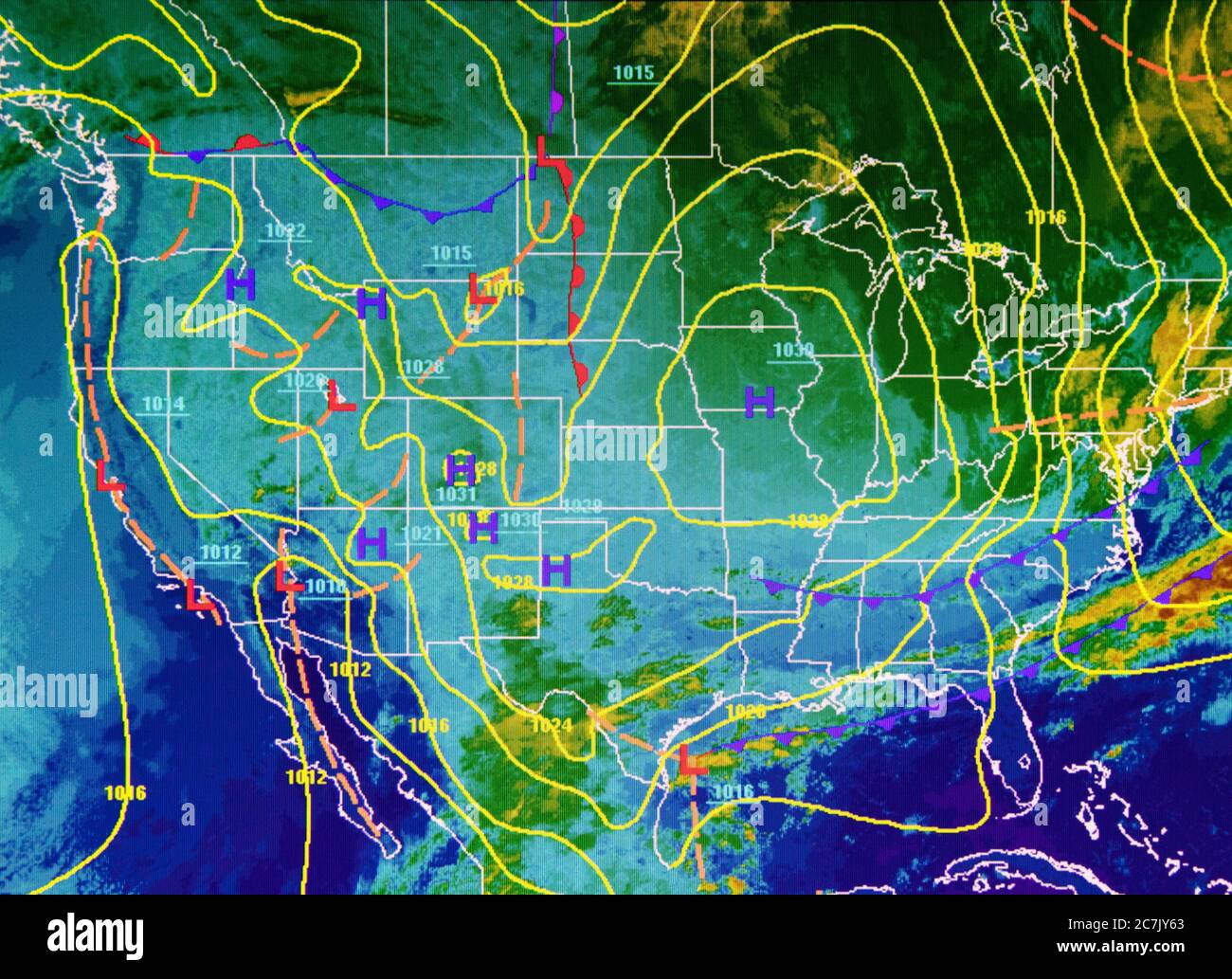 Weather Satellite Image High Resolution Stock Photography and Images ...