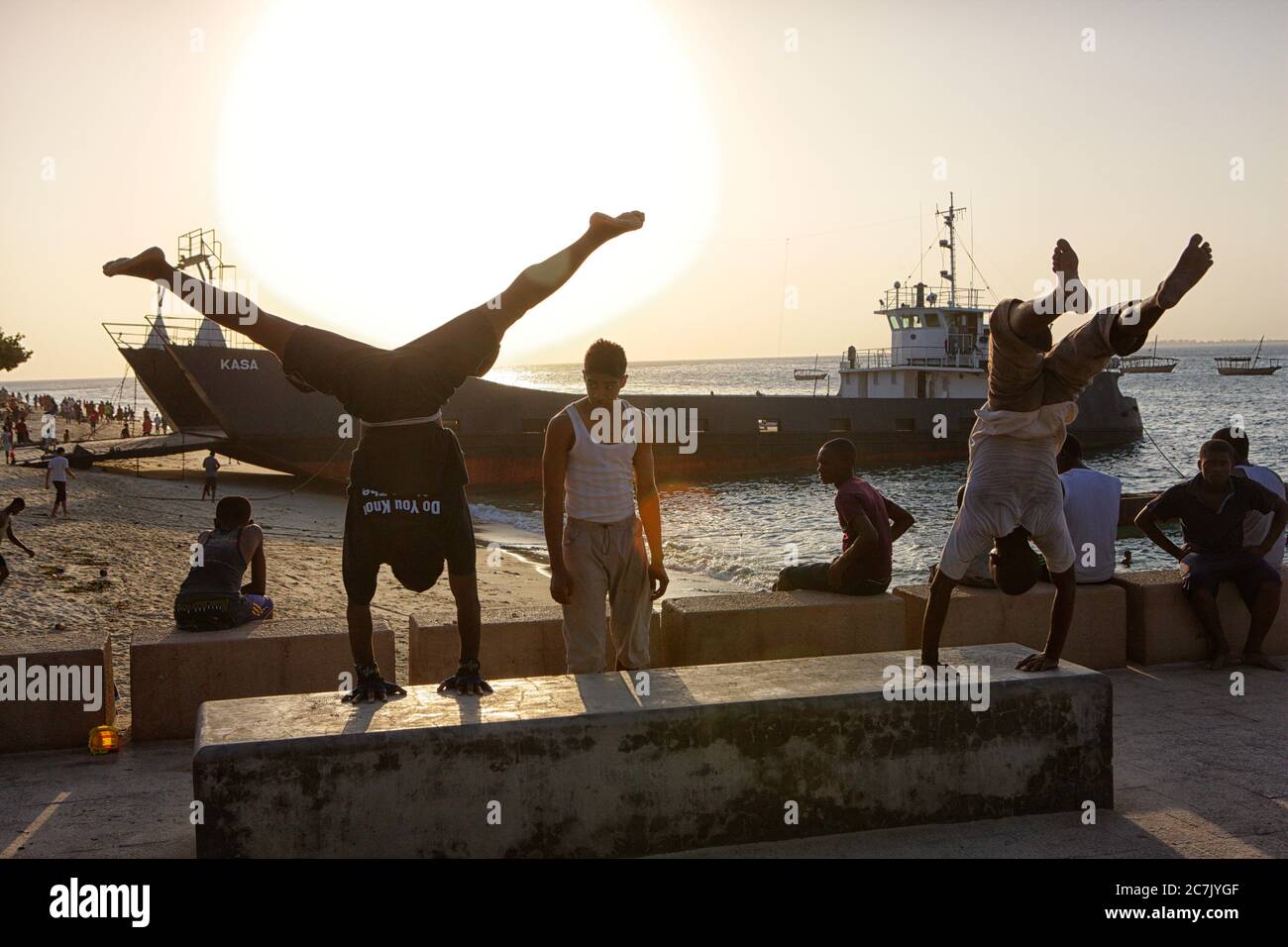 Gymnastic exercises hi-res stock photography and images - Alamy