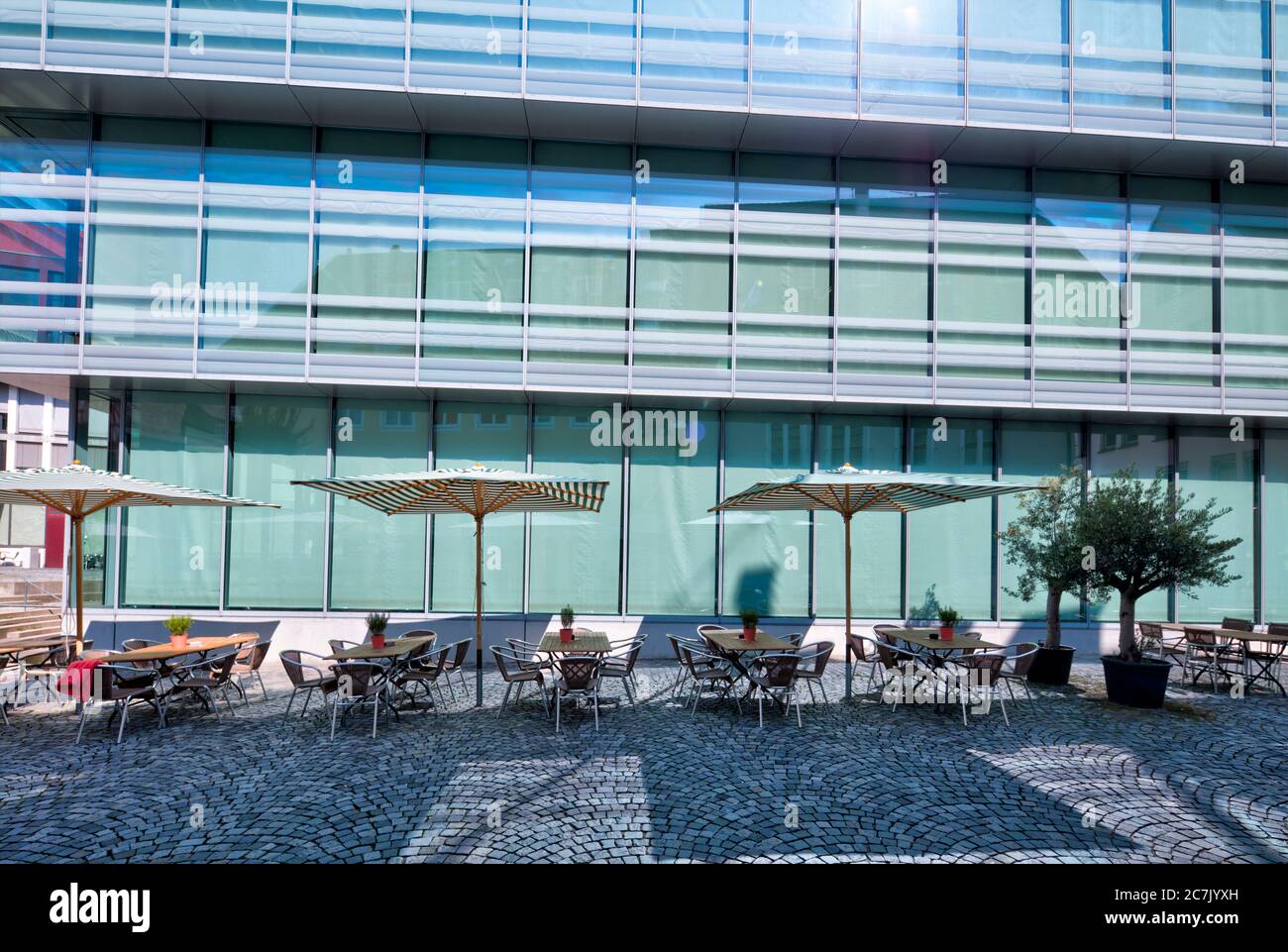 Ulm City Library, Neue Mitte, architecture, house facade, Ulm, Baden ...