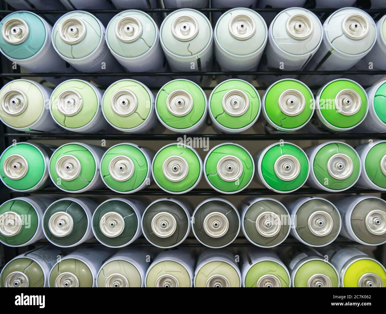 colorful cans of paint Stock Photo - Alamy