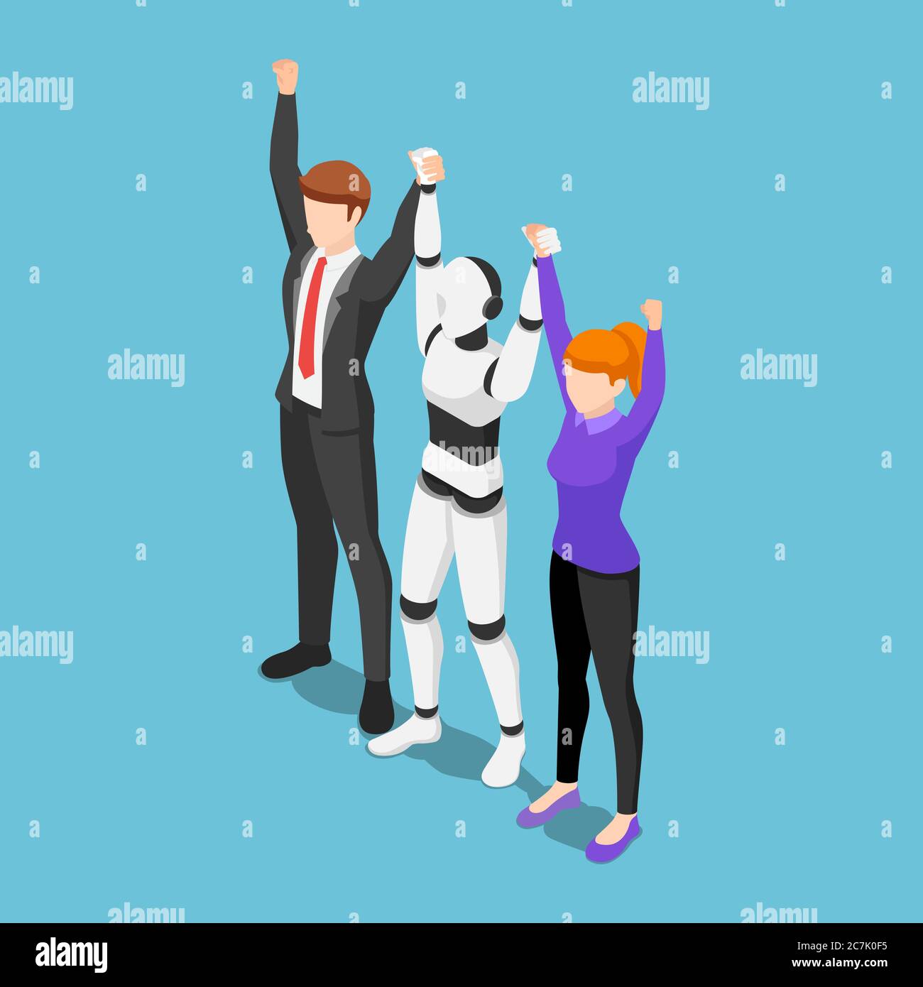 Ai in teamwork hi-res stock photography and images - Alamy