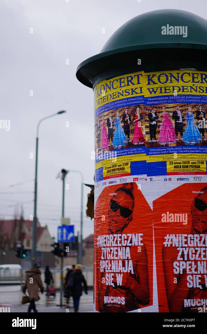 Concert posters hi-res stock photography and images - Alamy