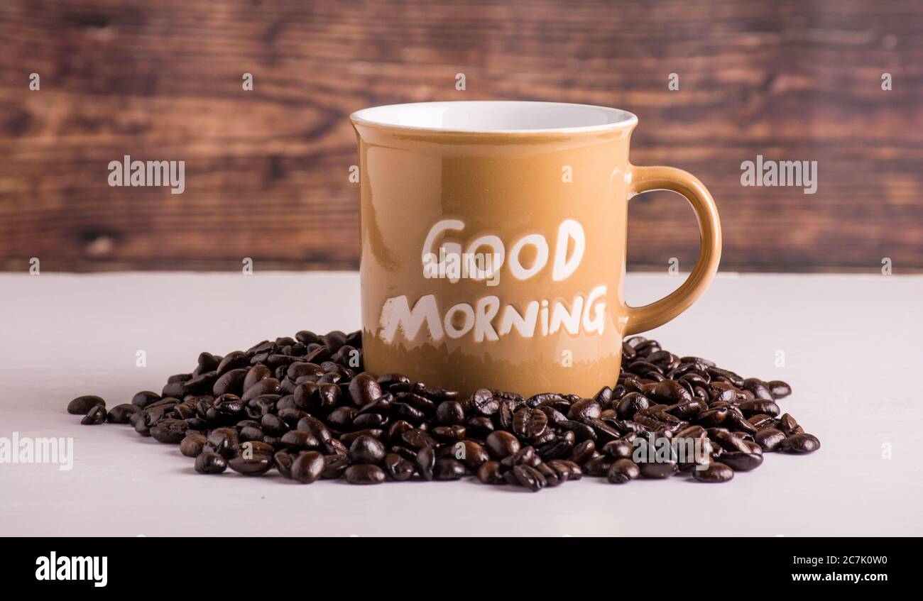 Good Morning With Nescafe Mug High Resolution Stock Photography and ...