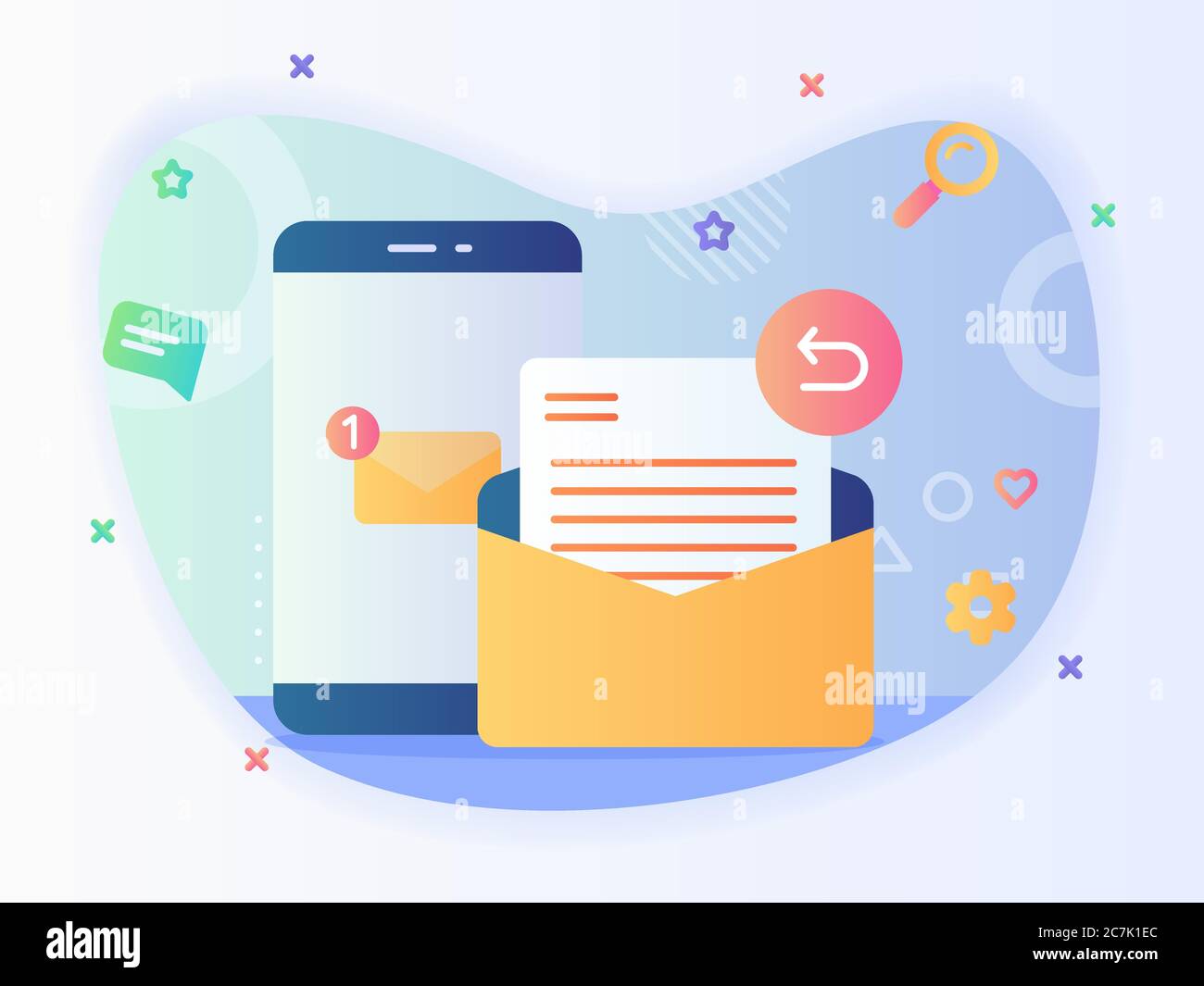 Letter service hi-res stock photography and images - Alamy