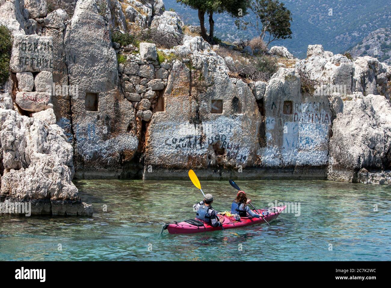Kekova Island Turkey Sunken City High Resolution Stock Photography and ...