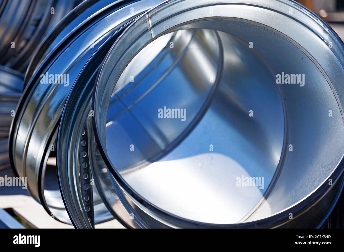 Large steel ducts pipes hi-res stock photography and images - Alamy