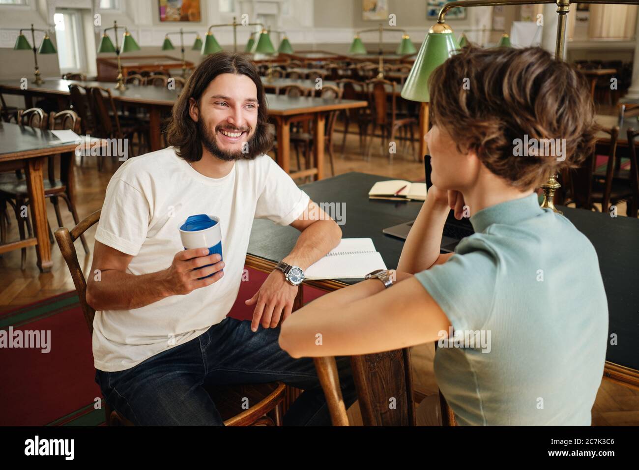 Friend study homework not adult hi-res stock photography and images - Alamy