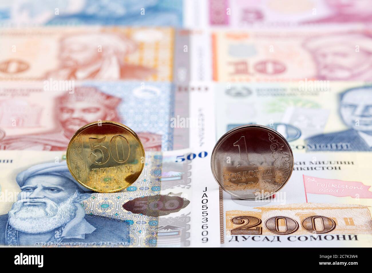Tajikistani banknote hi-res stock photography and images - Alamy