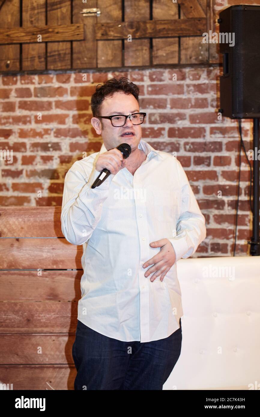 LOS ANGELES, UNITED STATES - Feb 09, 2019: Alex Halperin of WeedWeek ...