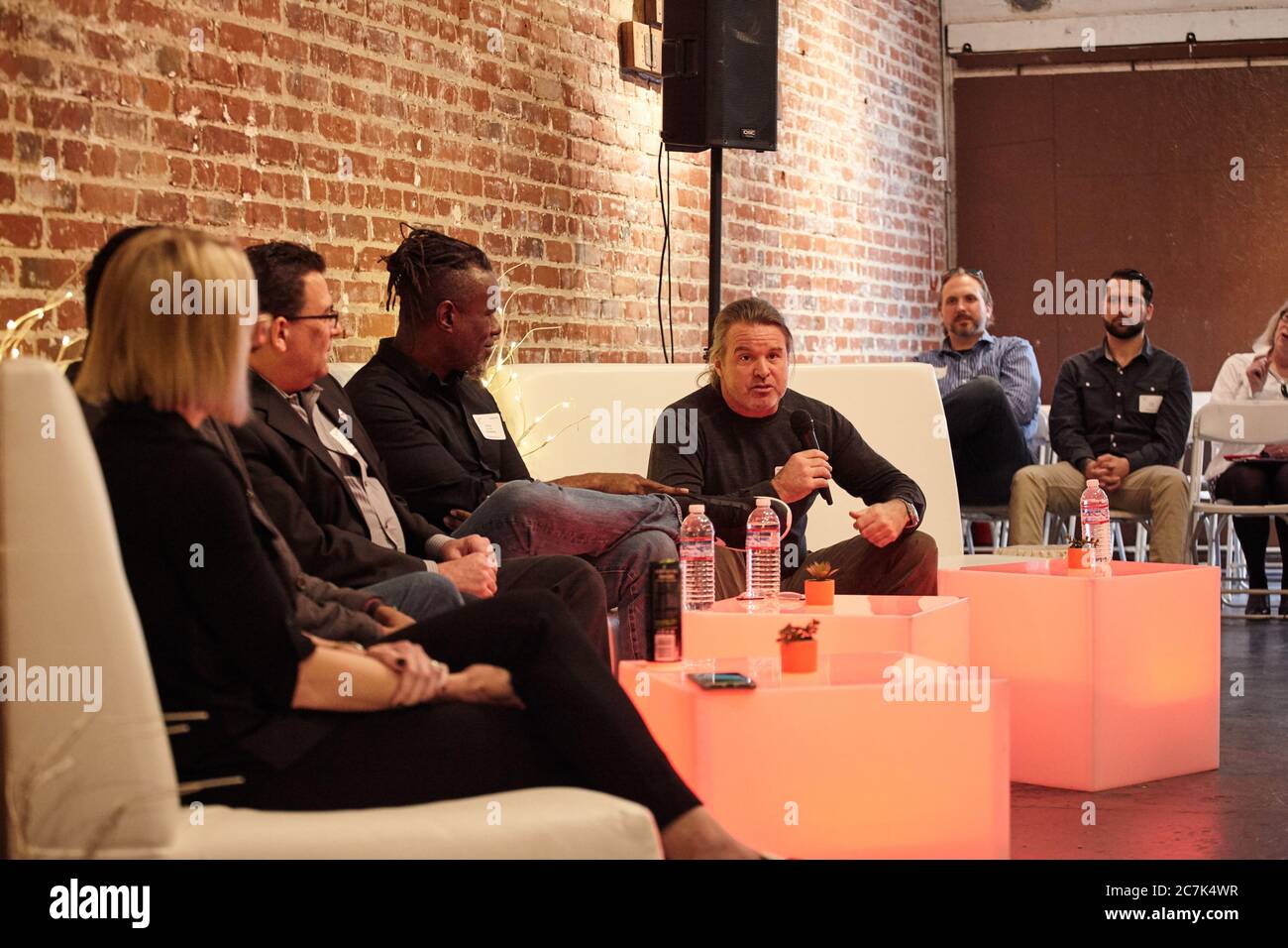 LOS ANGELES, UNITED STATES - Feb 09, 2019: Weedweek Recharge LA: Donny ...