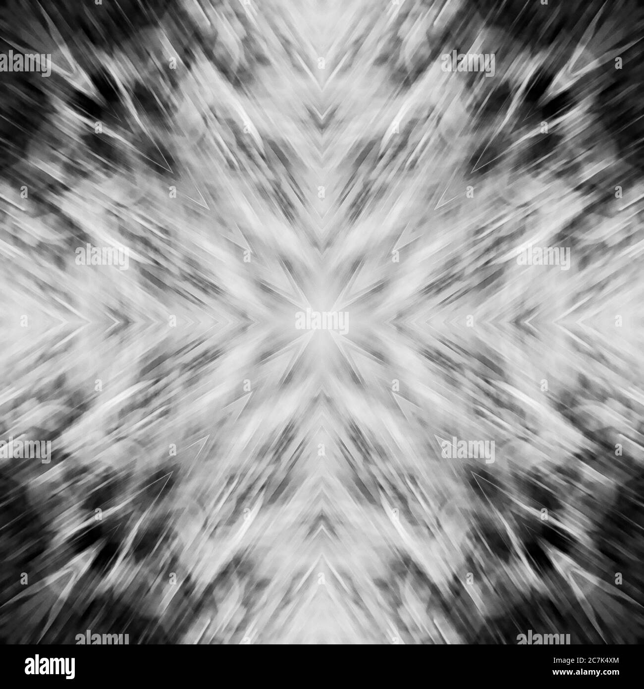 Computer graphics, pattern - kaleidoscope, seamless surreal magic ...