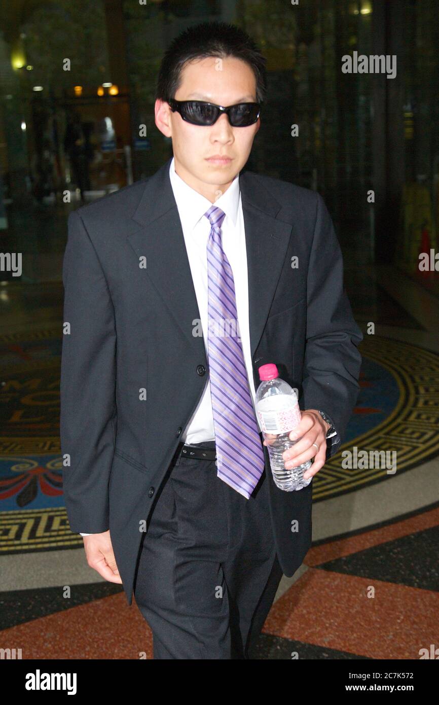 Police officer Chin Aun Lim leaves Downing Centre Court in Sydney Stock ...