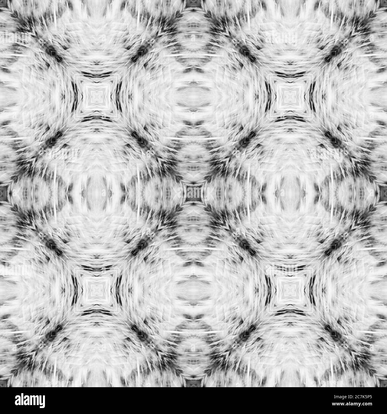 Computer graphics, pattern - kaleidoscope, seamless surreal magic ...