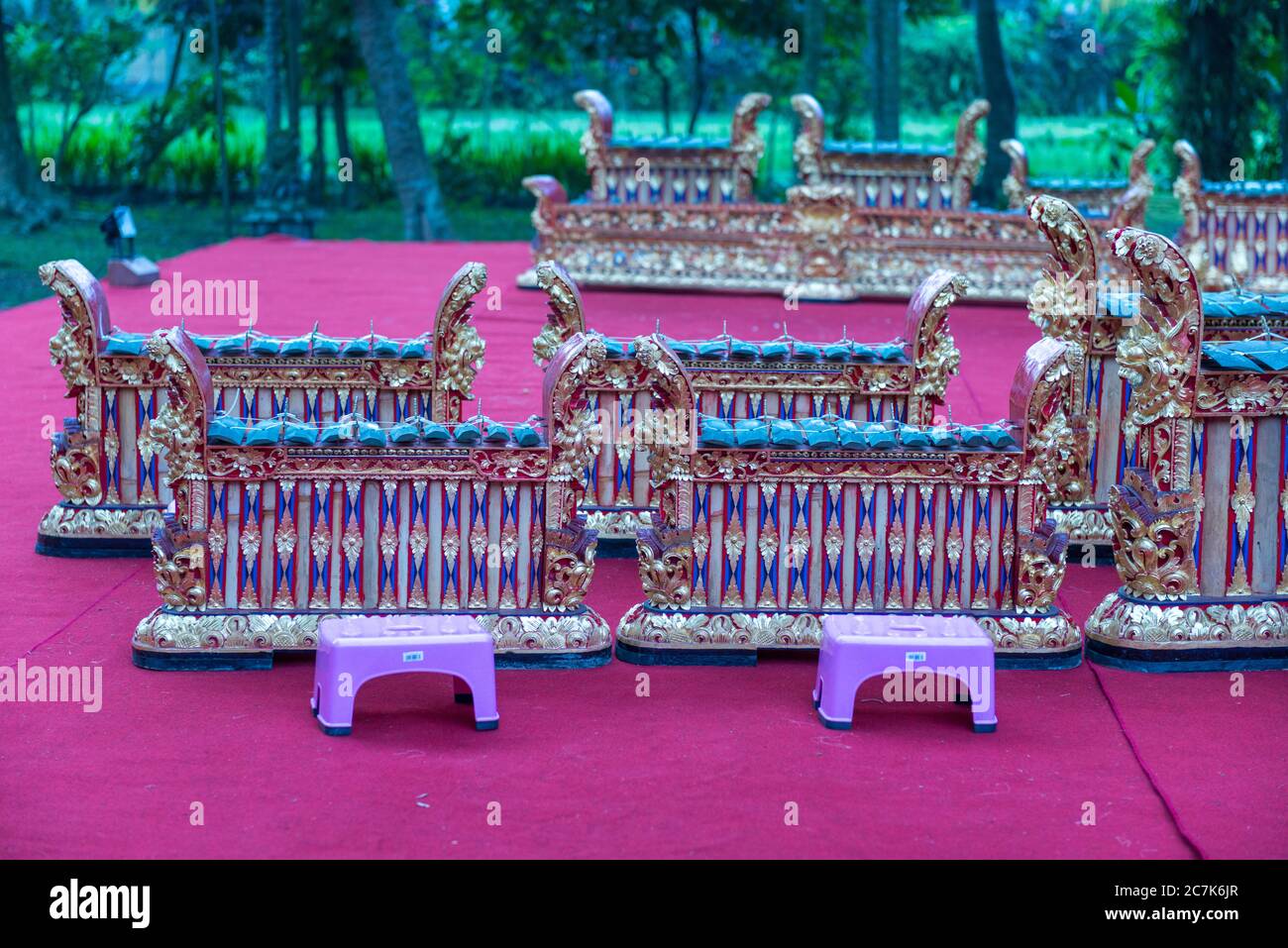 Traditional balinese musical instruments Stock Photo - Alamy
