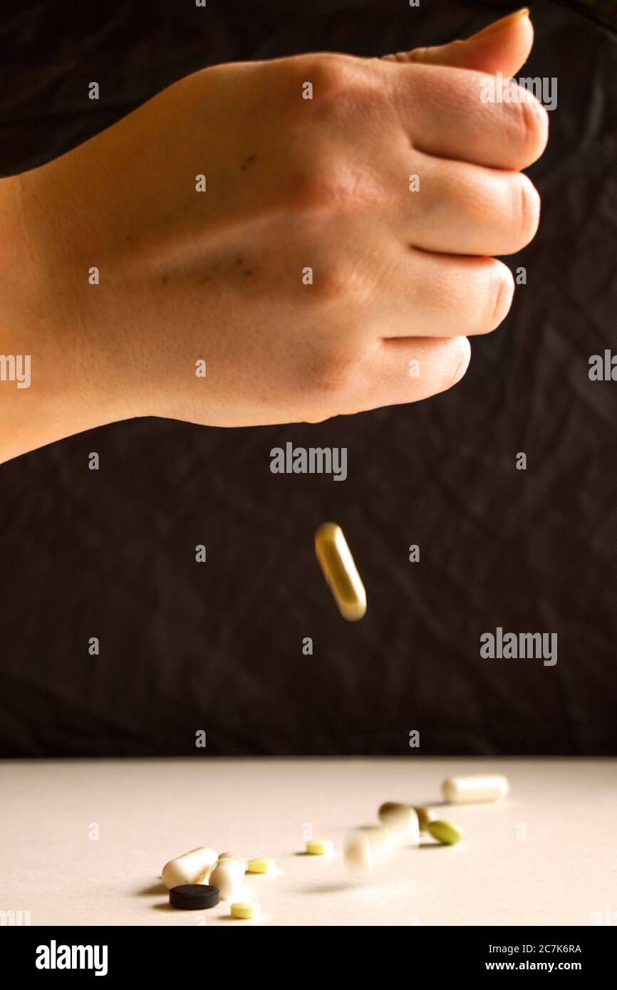 Medicine and drugs, antibiotics and corona virus protection, viruses ...