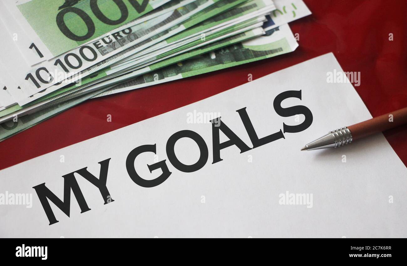 Personal Goal Setting High Resolution Stock Photography and Images - Alamy