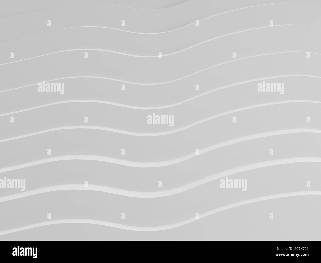 3d render of total white curved backdrop Stock Photo - Alamy
