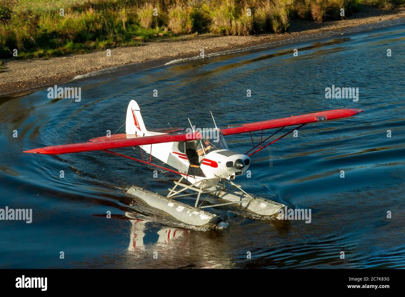 Pontoon plane hi-res stock photography and images - Alamy