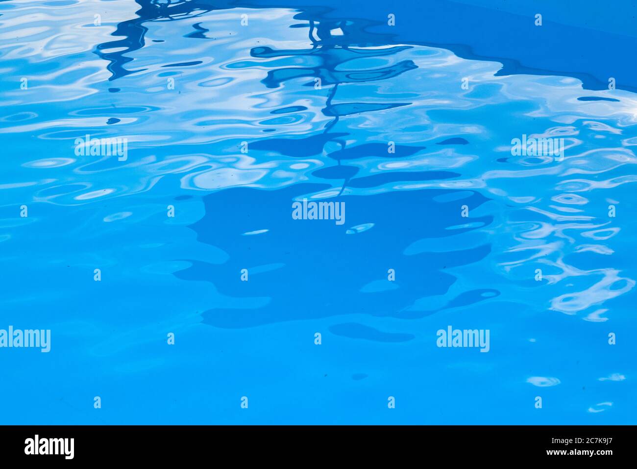 Swimming pool pattern and texture, summertime and empty pool, vacation ...