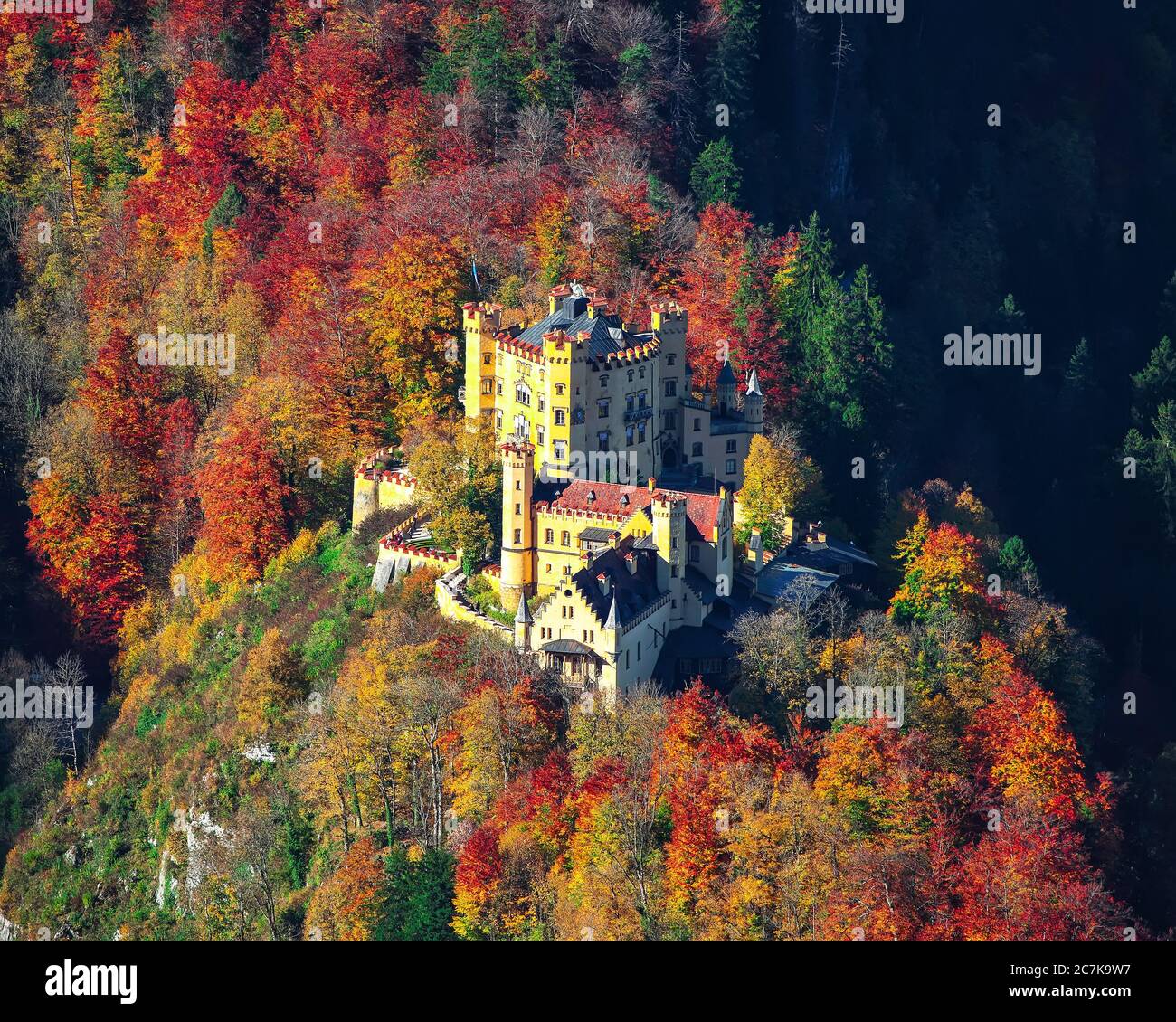 Aerial view royal fort chateau hi-res stock photography and images - Alamy