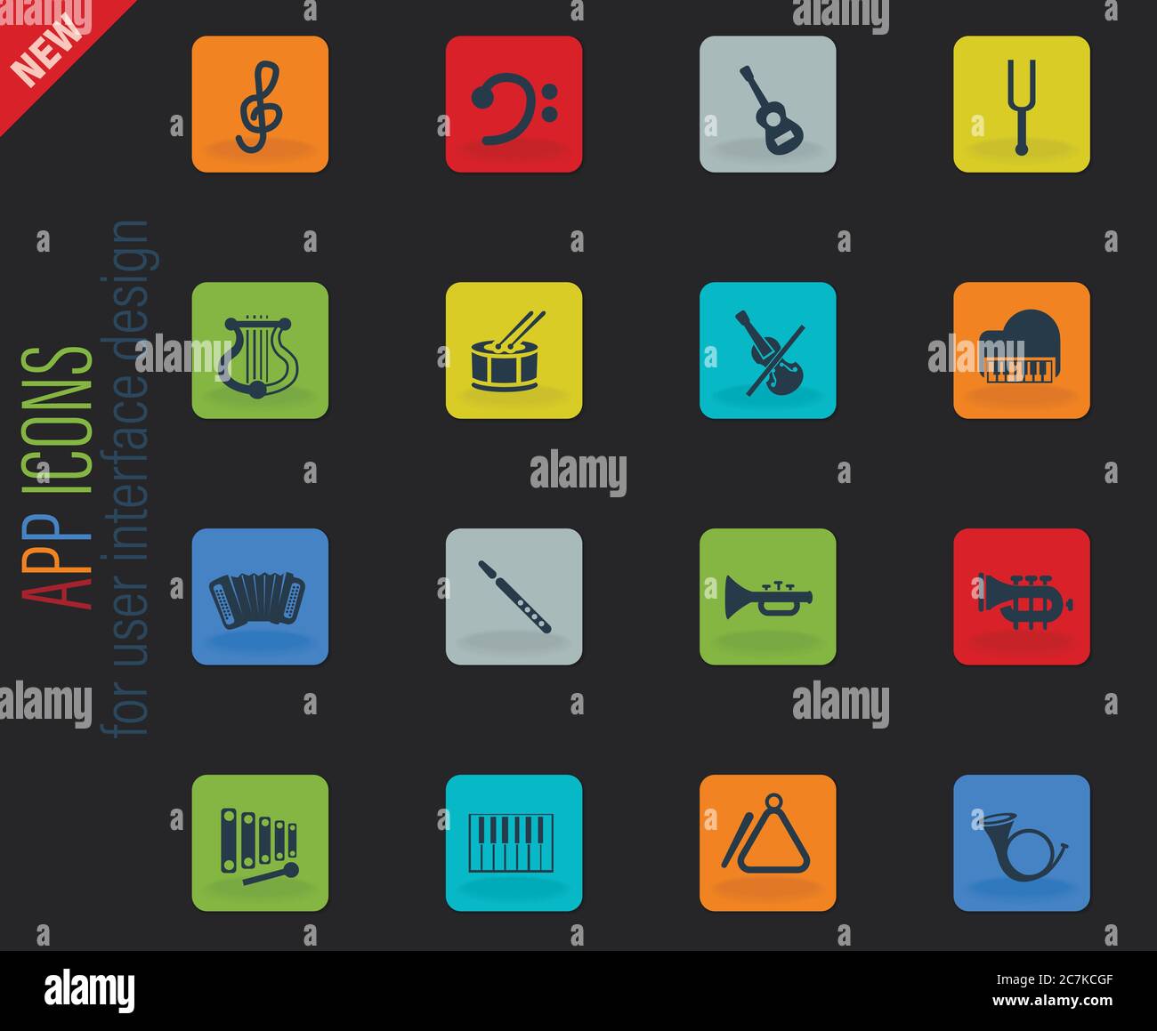 classic instruments icon set Stock Vector Image & Art - Alamy