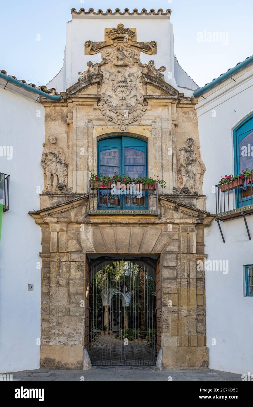 Juan de Ochoa's 16th century Renaissance doorway that gives access to ...