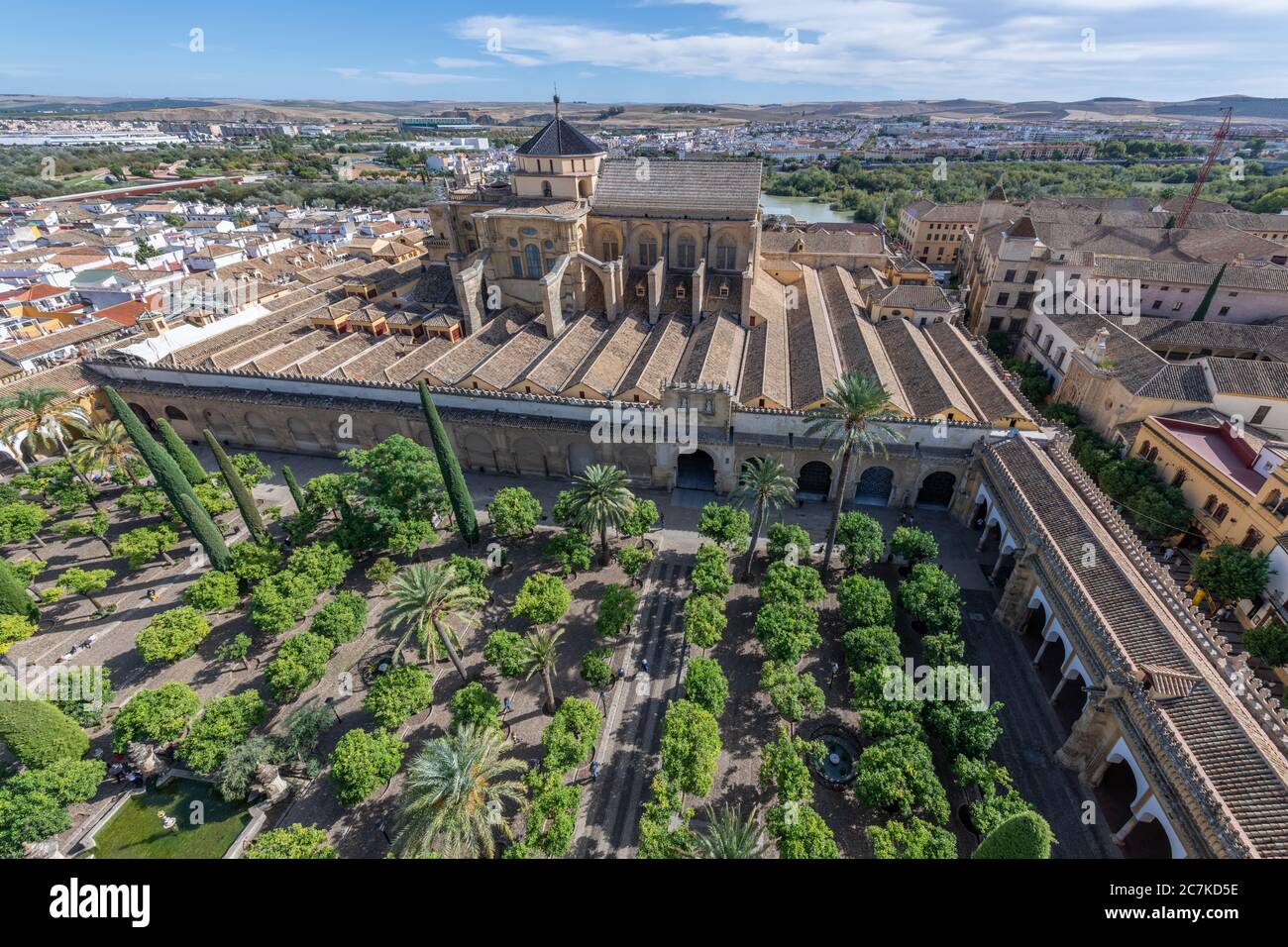 Cathedral of cordoba aerial hi-res stock photography and images - Alamy