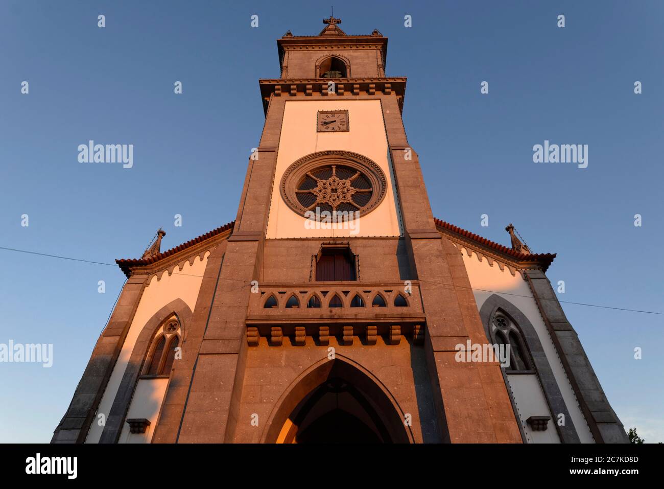 Igreja Nova de Sao José in Fafe, Portugal. The church was designed by ...