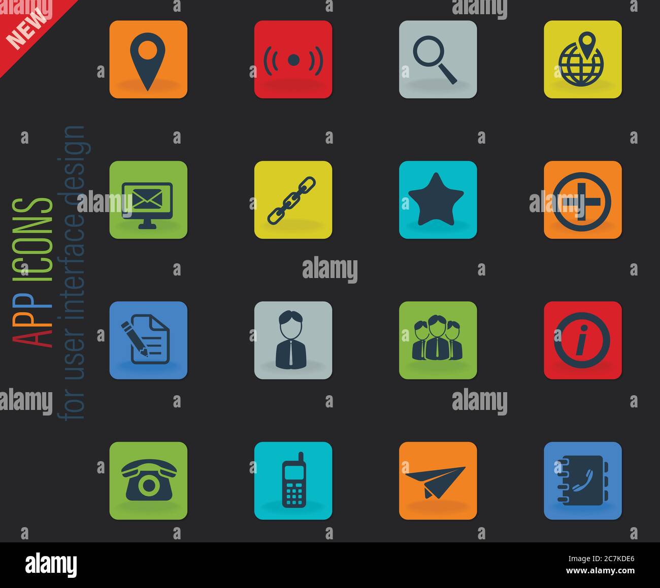 Search contacts Stock Vector Images - Alamy