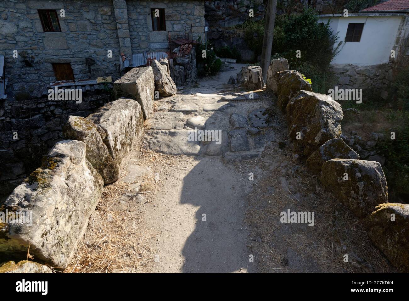 medieval bridge in Fafe (Ponte do Barroco). North of Portugal Stock ...