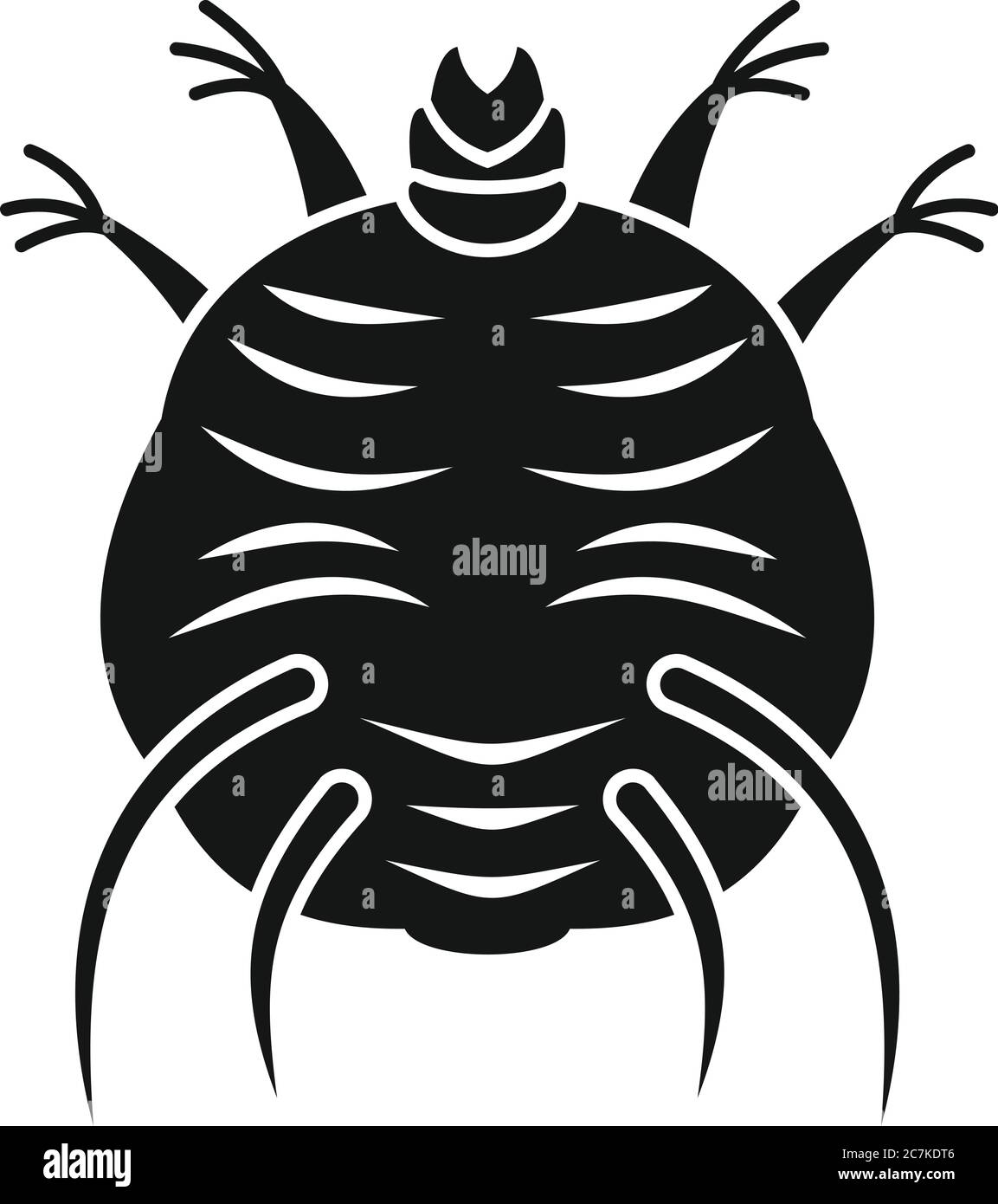 Bug icon. Simple illustration of bug vector icon for web design ...