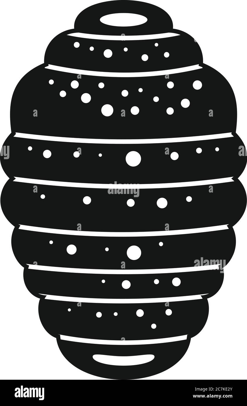 Parasite leech icon. Simple illustration of parasite leech vector icon ...