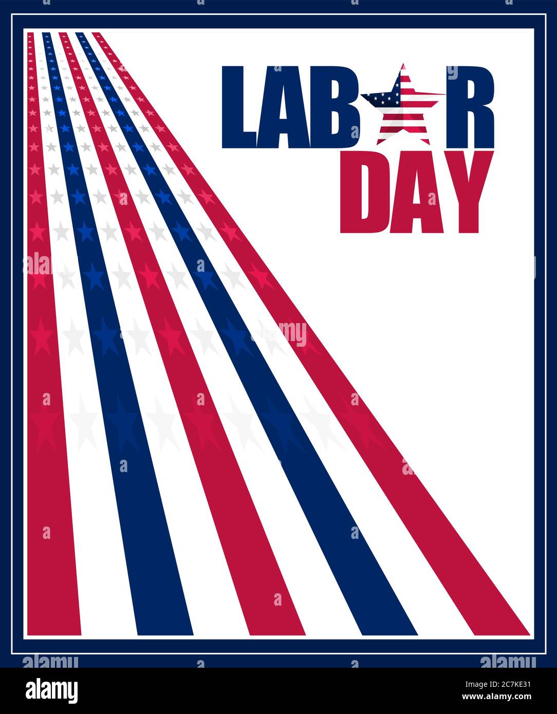 Vector illustration on the commemoration of the US Labor Day. Perfect ...