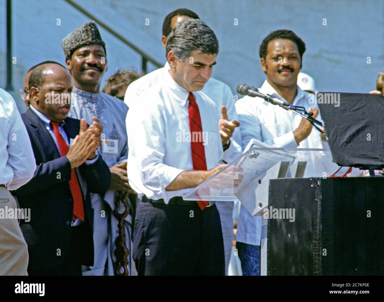 Governor Michael Dukakis (Democrat of Massachusetts), the 1988 ...