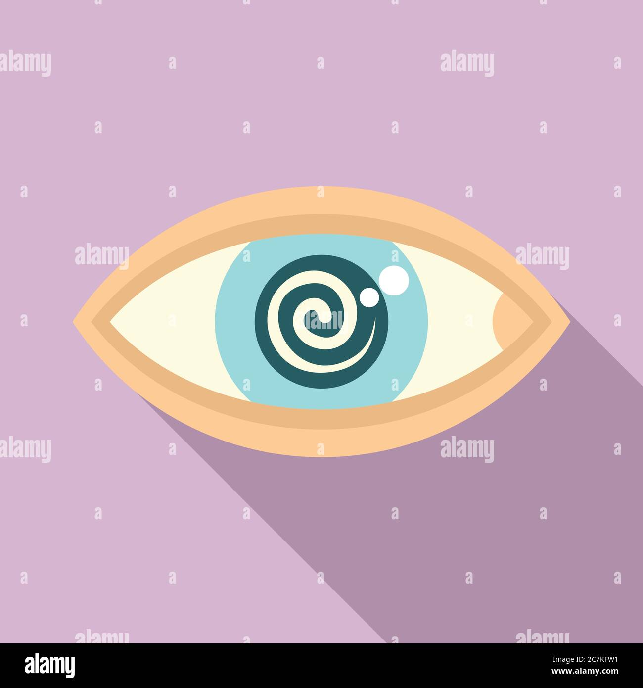 Hypnotic eye Stock Vector Images - Alamy