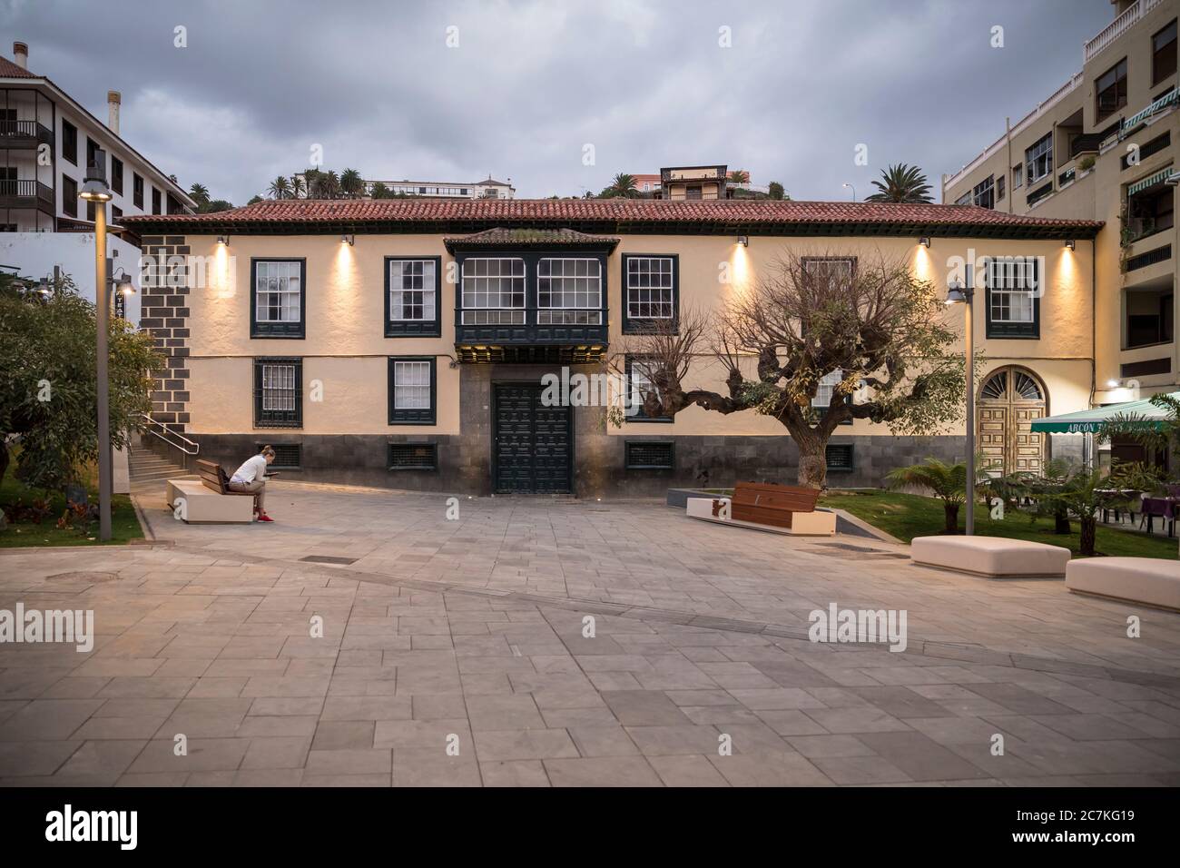 Ventoso Mansion at Plaza Concejil (also Plaza de los Agustinos), Puerto ...