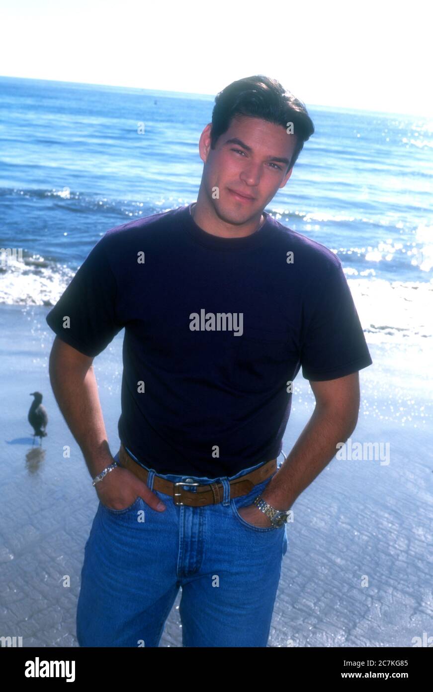 Malibu, California, USA 18th January 1996 (Exclusive) Actor Eddie ...