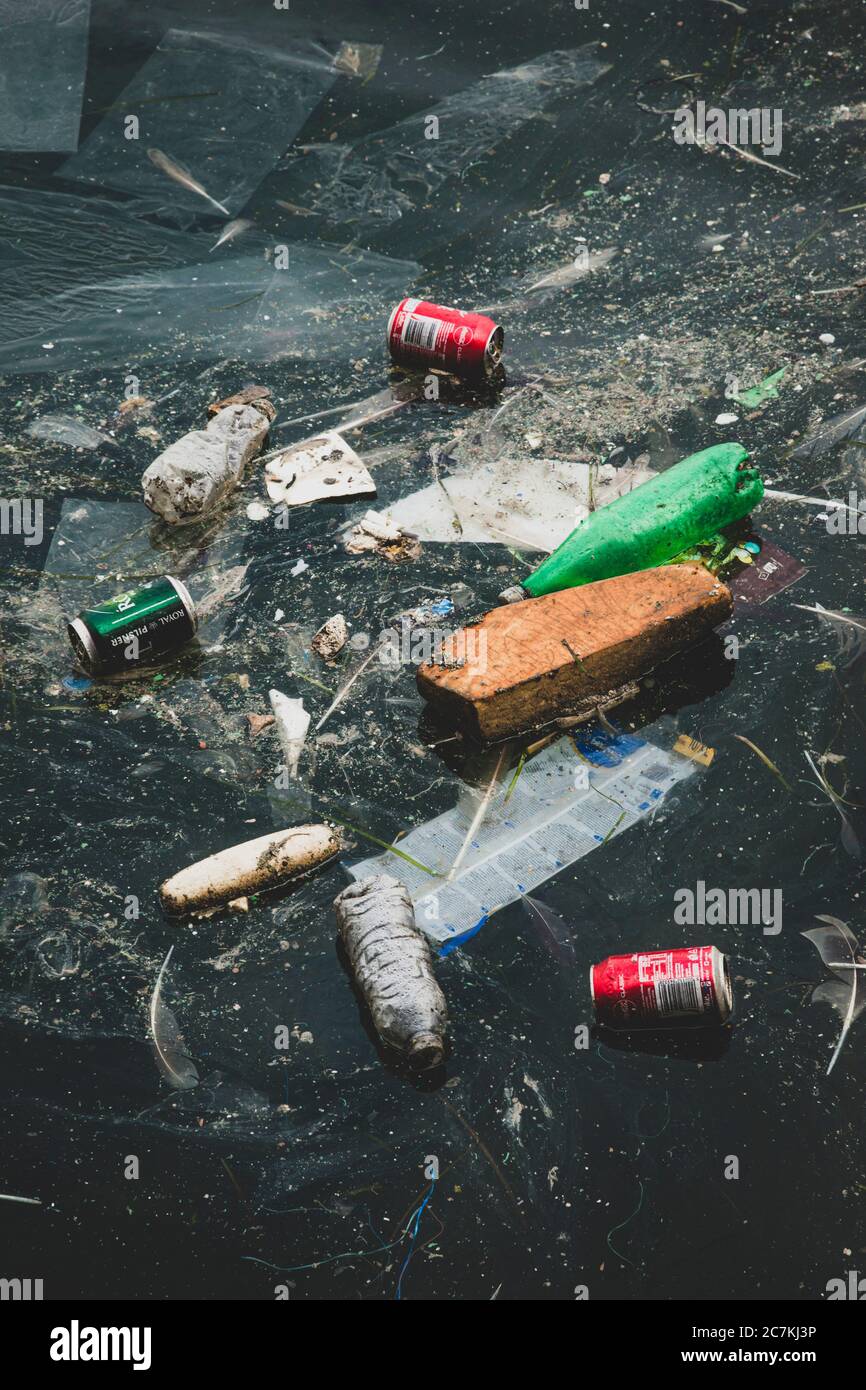 Waste, marine pollution, microplastics, garbage disposal, sea, garbage ...