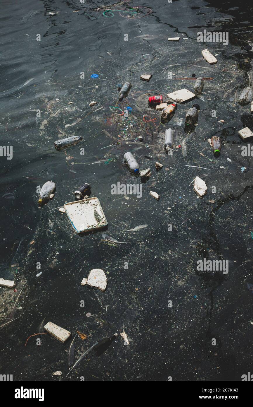 Waste, marine pollution, microplastics, garbage disposal, sea, garbage ...