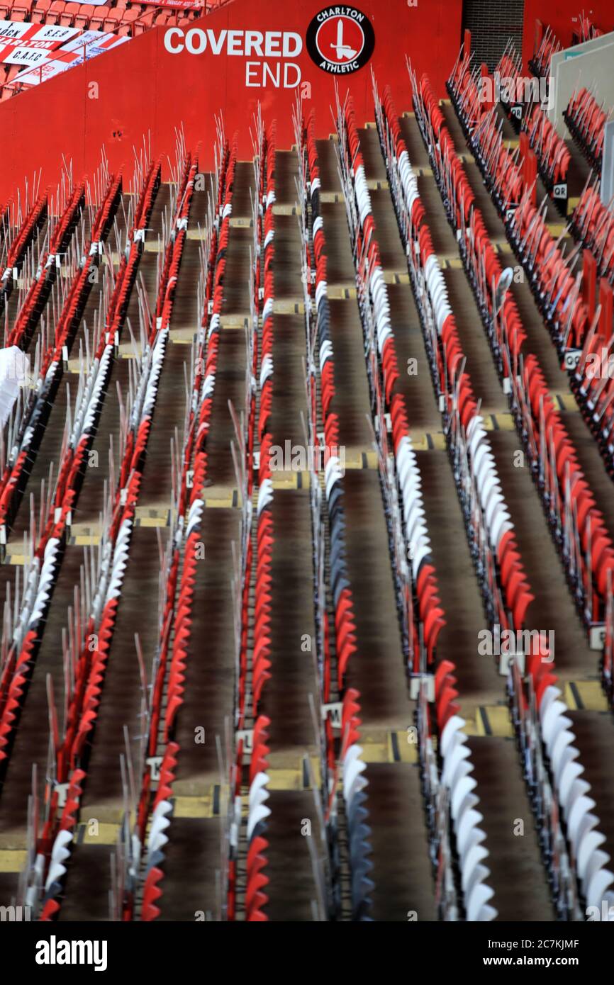 A general view of The Valley, London Stock Photo - Alamy