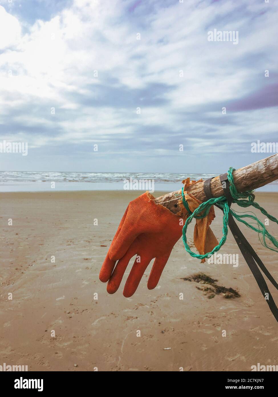 Waste, installation, plastic waste, marine pollution, beach goods Stock ...